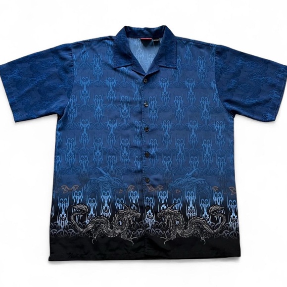 Street Culture | Shirts | Streetculture Vintage 9sy2k Blue Dragon ...